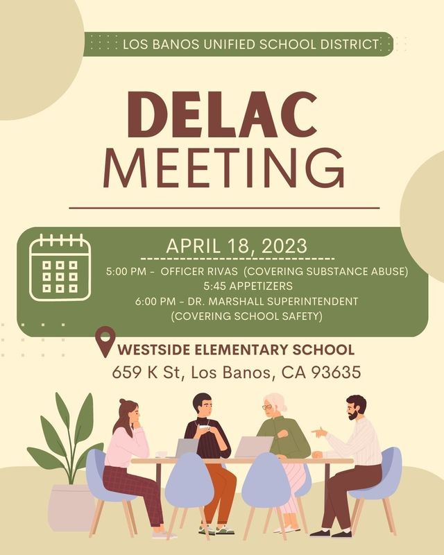 DELAC Meeting | Los Banos Junior High